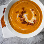 Maple Bacon Sweet Potato Soup — Foodborne Wellness