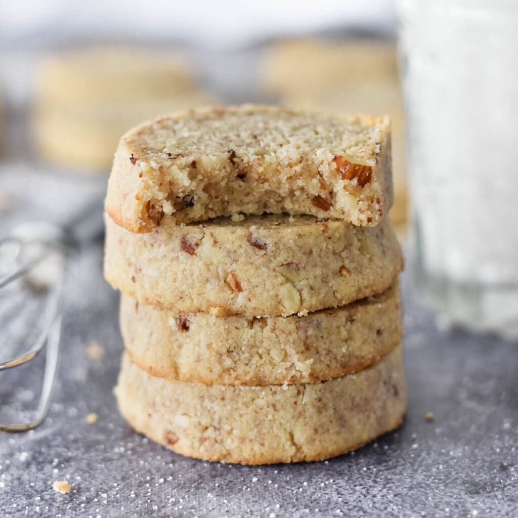 Keto Pecan Sandies Shortbread Cookies — Foodborne Wellness
