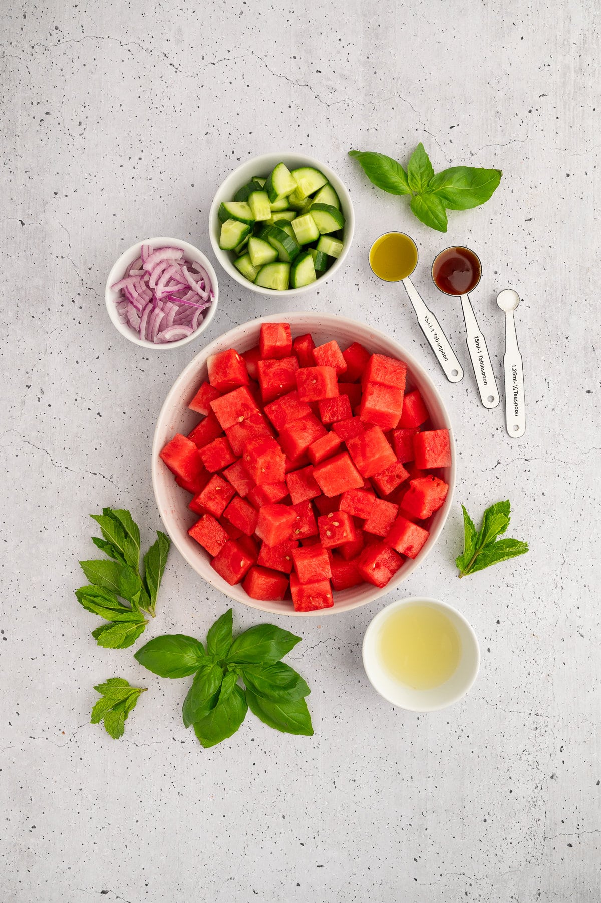 Vegan Watermelon Salad — Foodborne Wellness