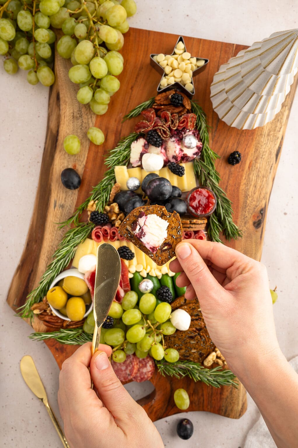 Christmas Tree Charcuterie Board — Foodborne Wellness
